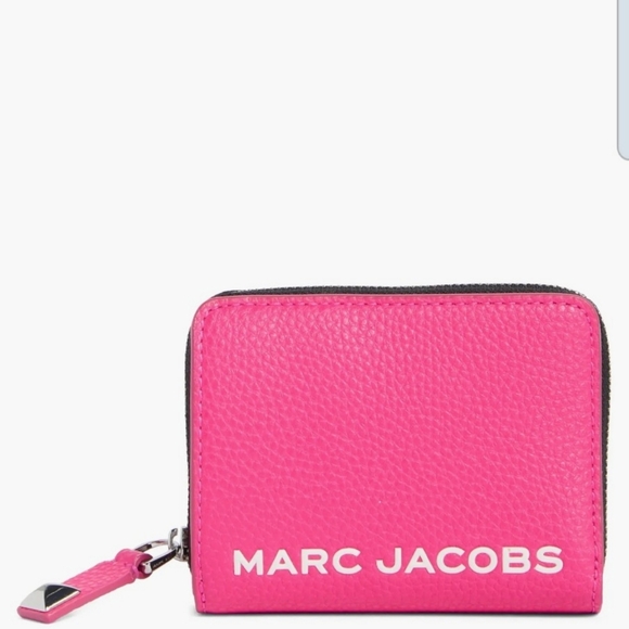 Marc Jacobs | Bags | Nwt Marc Jacobs Mini Compact Zip Wallet | Poshmark